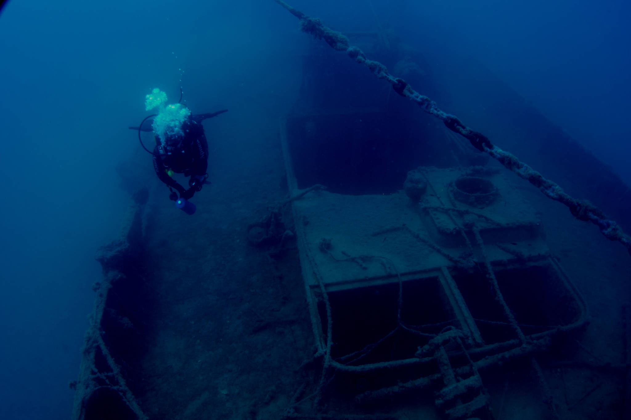 Leros Battle Wreck – ANTI SUBMARINE NET TENDING VESSEL – Hydrovius ...